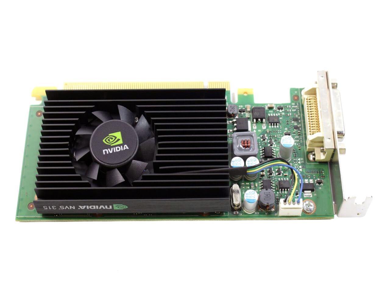 Видеокарта БУ DELL NVIDIA Quadro NVS315 1GB PCIe x16 Graphics Card DMS ...