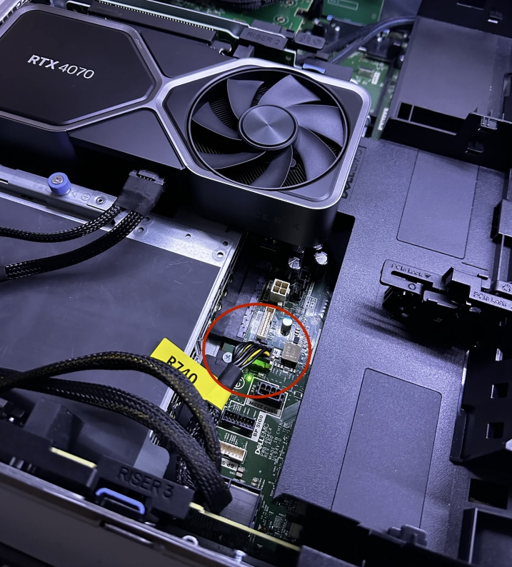 Кабель GPU живлення відеокарти DELL [R740, R740xd, R640] GPU Power ...