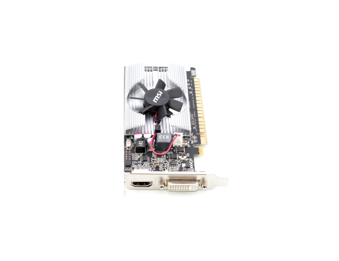 Видеокарта MSI Nvidia GeForce 210 DX10.1 1GB 64-BIT DDR3 Graphics Card ...